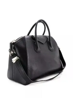 Givenchy Antigona Leather Medium Satchel - Black