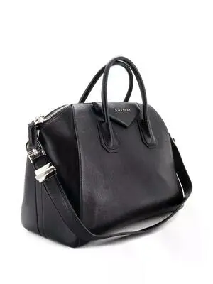 Givenchy Antigona Leather Medium Satchel - Black