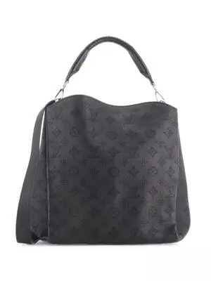 LOUIS VUITTON Mahina Leather Hobo Bag Pm