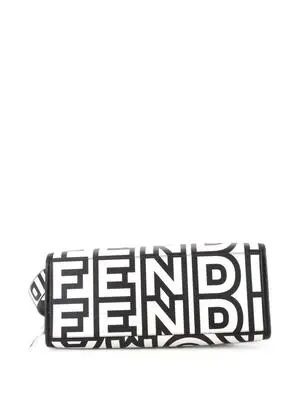Fendi X Marc Jacobs Sunshine Shopper Printed Leather Medium Tote Bag