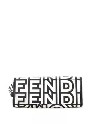 Fendi X Marc Jacobs Sunshine Shopper Printed Leather Medium Tote Bag