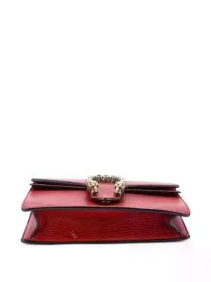 Gucci Dionysus Leather Clutch - Red