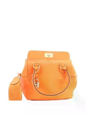 Hermès Verso Toolbox Bag Swift 20 Shoulder Bag - Orange
