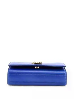 Saint Laurent Monogram Grainy Leather Small Crossbody Bag