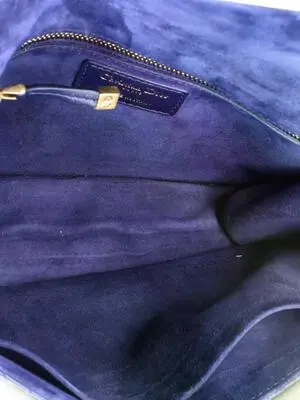 Dior Lambskin Cannage Quilt Medium Shoulder Bag