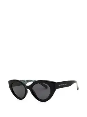 DRAPER JAMES Cat Eye Sunglasses - Black