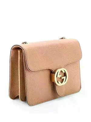 Gucci Interlocking Leather Small Shoulder Bag