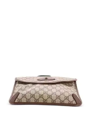 Gucci Gg Monogram Messenger Bag