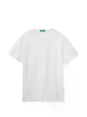 BENETTON Crew-neck T-shirt - White
