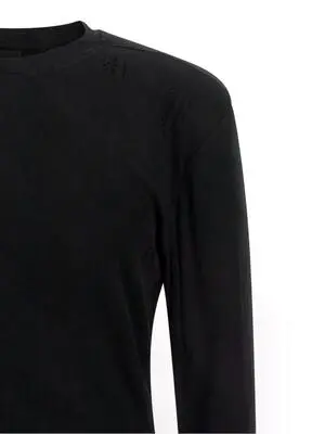 THOM KROM Ts 969 Distressed Double-layer T-shirt