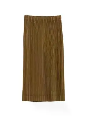 Issey Miyake Plissé-effect Skirt