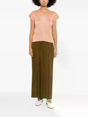 Issey Miyake Plissé-effect Skirt