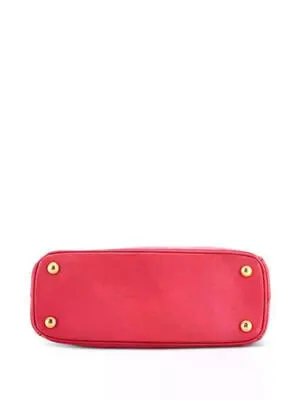 Prada Saffiano Leather Mini Satchel - Pink