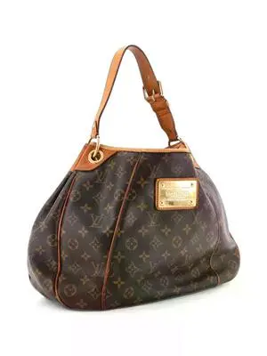 LOUIS VUITTON Galliera Handbag Monogram Canvas Pm Hobo Bag - Brown