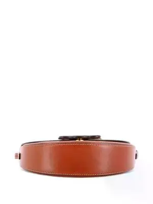 Celine Cuir Triomphe Besace Flap Bag Leather Crossbody Bag