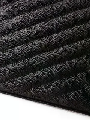 Saint Laurent Classic Monogram Wallet On Chain Bag - Black