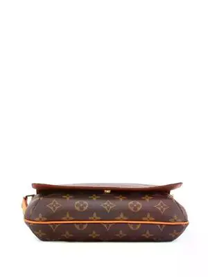 LOUIS VUITTON Musette Tango Monogram Canvas Shoulder Bag - Brown