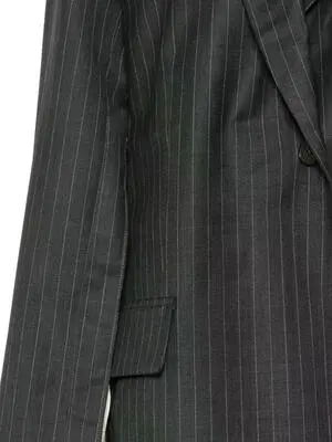 LITKOVSKA Pinstripe-pattern Single-breasted Jacket