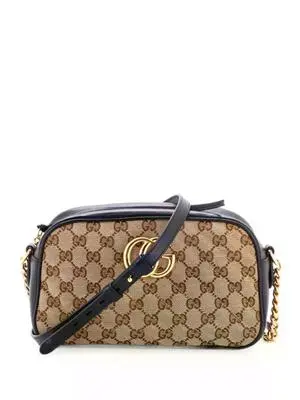 Gucci Gg Marmont Shoulder Bag - Black
