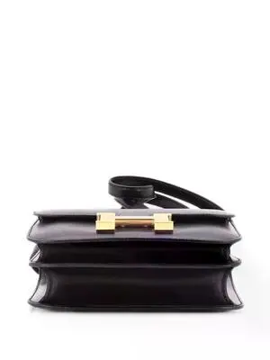 Hermès Constance Nm Shoulder Bag In Box Calf - Black