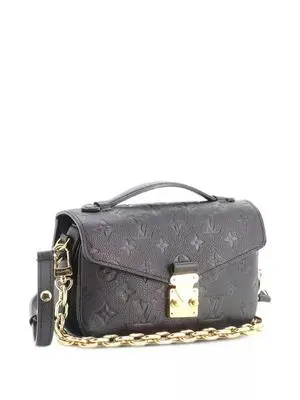 LOUIS VUITTON Pochette Metis Monogram Bag - Black