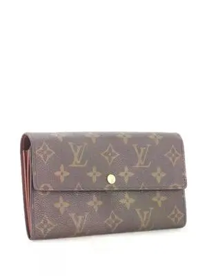 LOUIS VUITTON Sarah Wallet Monogram Canvas Small Wallets