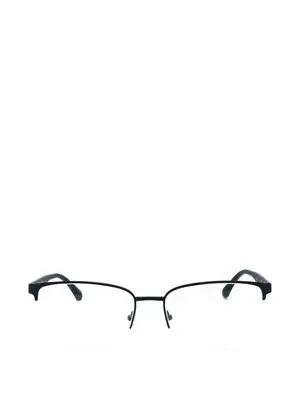 CHESTERFIELD Rectangular Semi-rimless Eyeglasses - Blue