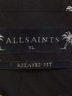 ALLSAINTS Daisy-print Poplin Shirt