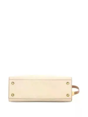 Burberry Frances Tote Satchel - Neutrals