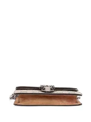 Gucci Dionysus Bag Gg Coated Canvas Super Mini Crossbody Bag