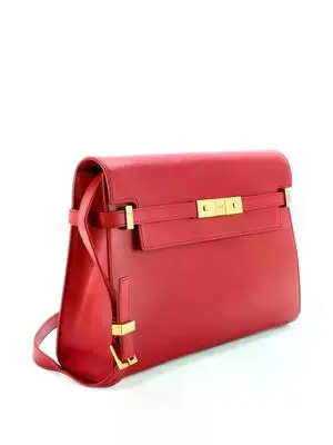 Saint Laurent Manhattan Leather Medium Shoulder Bag