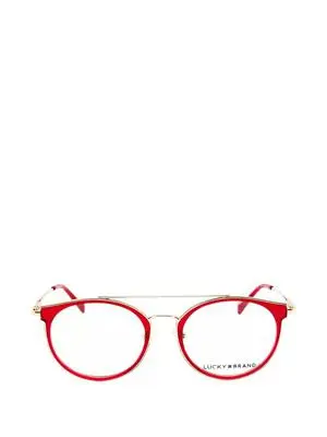 Lucky Brand Double-bridge Glasses - Red