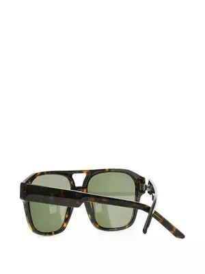 FACE.HIDE Tortoiseshell-effect Pilot-frame Sunglasses