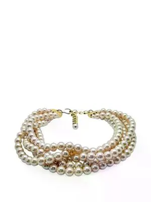 JENNIFER GIBSON JEWELLERY 1960s Five-strand Pearl Necklace