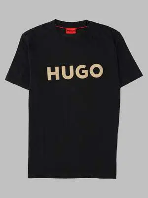 Hugo Logo T-shirt - Black
