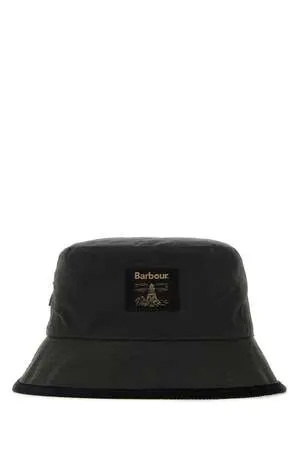 Barbour Cotton Canvas Bucket Hat For - Green