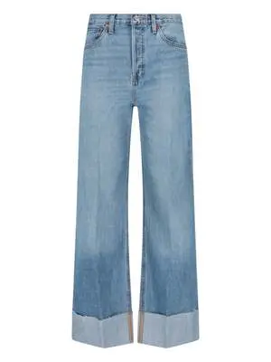 RE/DONE Vintage Biker Denim Jeans For