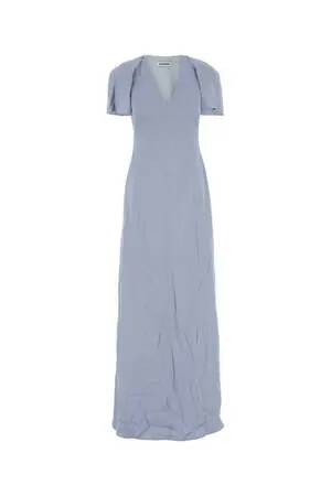 JIL SANDER Long Viscose Dress