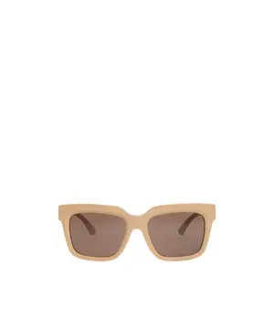 Burberry Rectangularframe Sunglasses - Light Brown