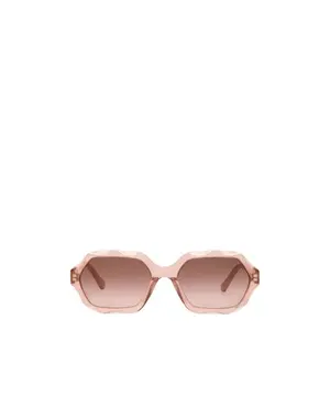 Chloé Rectangular Sunglasses - Pink