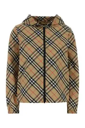 Burberry Embroidered Polyester Windbreaker