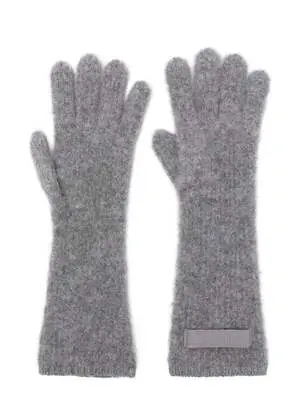 Jacquemus Knit Gloves - Grey