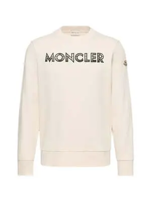 Moncler Logo Crewneck Sweatshirt - Miscelanus