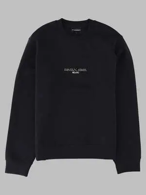 Emporio Armani S Logo-print Crewneck Sweatshirt