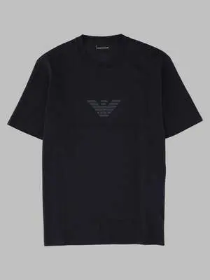 Emporio Armani S Logo Graphic Crewneck T-shirt - Blue