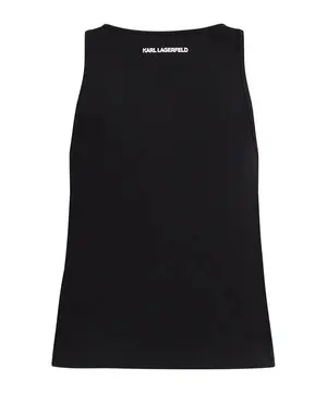Karl Lagerfeld Logo-detail Top