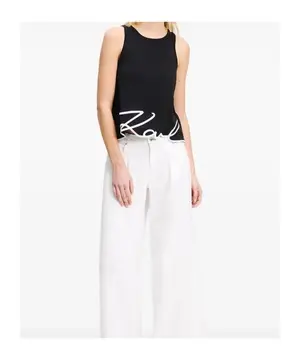 Karl Lagerfeld Logo-detail Top