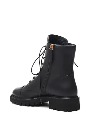 GIUSEPPE ZANOTTI Nevada Leather Ankle Boots