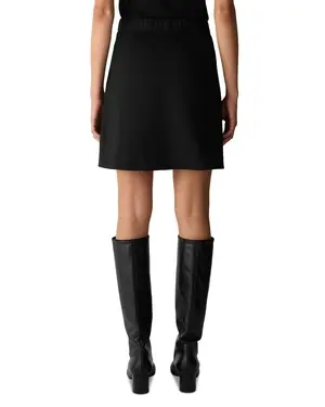 Eileen Fisher Flex Ponte Flared Mini Skirt