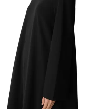 Eileen Fisher Extra Fine Ponte Crewneck Maxi Dress